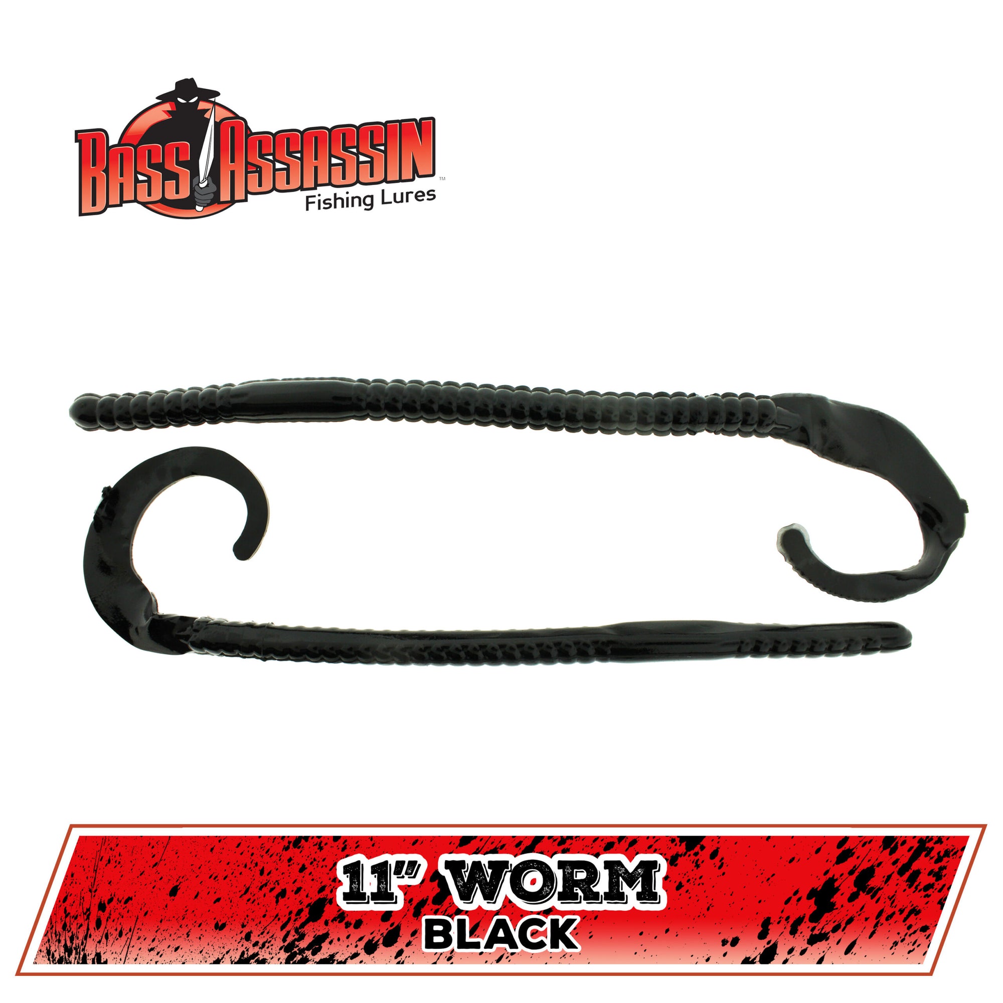 11" Worm – Bass Assassin Lures, Inc.