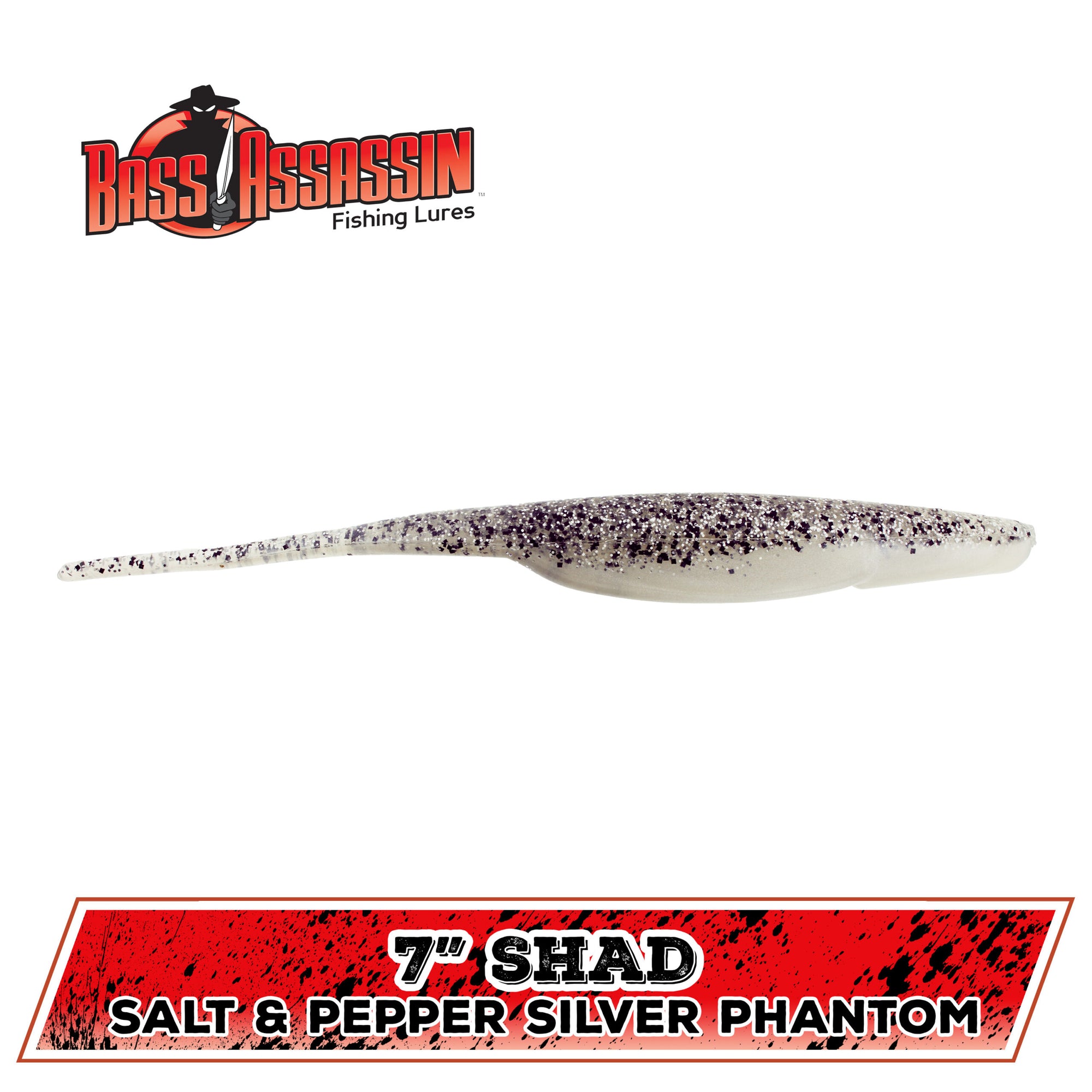 7" Shad – Bass Assassin Lures, Inc.